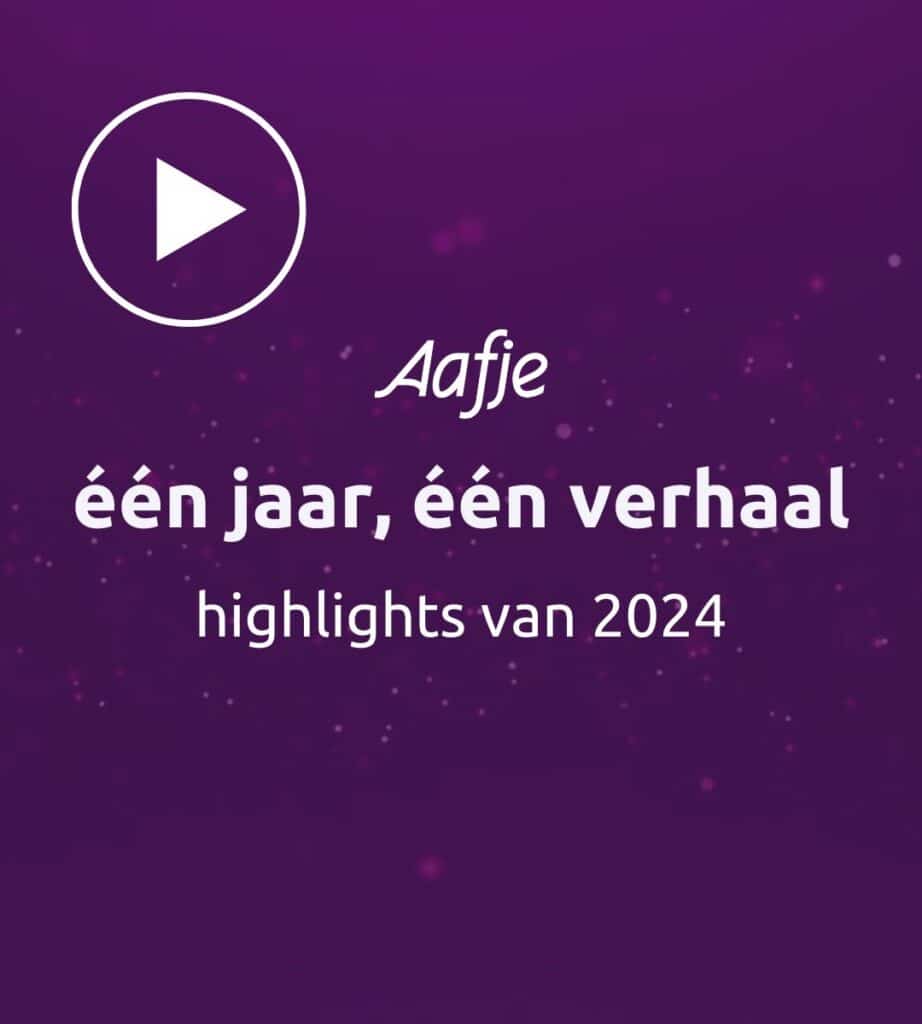 één jaar, één verhaal – dit is het jaaroverzicht van Aafje! - Aafje